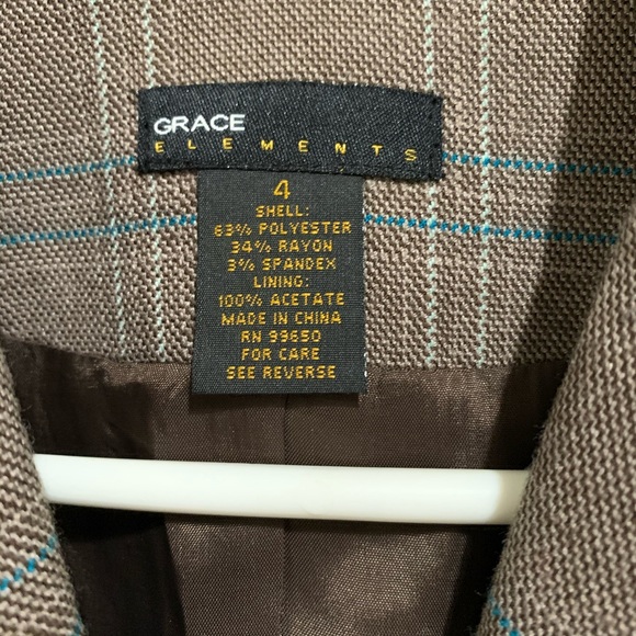 Grace Elements | Jackets & Coats | Grace Elements Womens Tailored ...